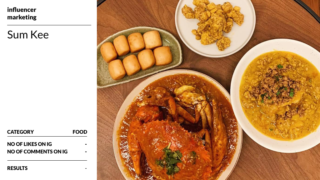 Sum Kee Food Tasting Campaign