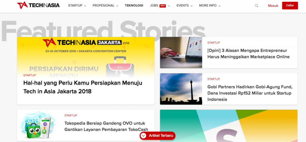 4 Situs Teknologi Populer di Indonesia - StarNgage